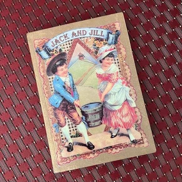 Antique | Accents | Antique Childrens Puzzle Jack And Jill Fairytale ...